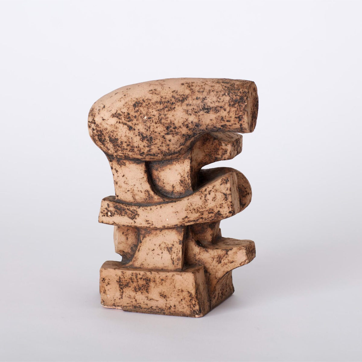 Vintage Abstract Pottery Sculpture – AU