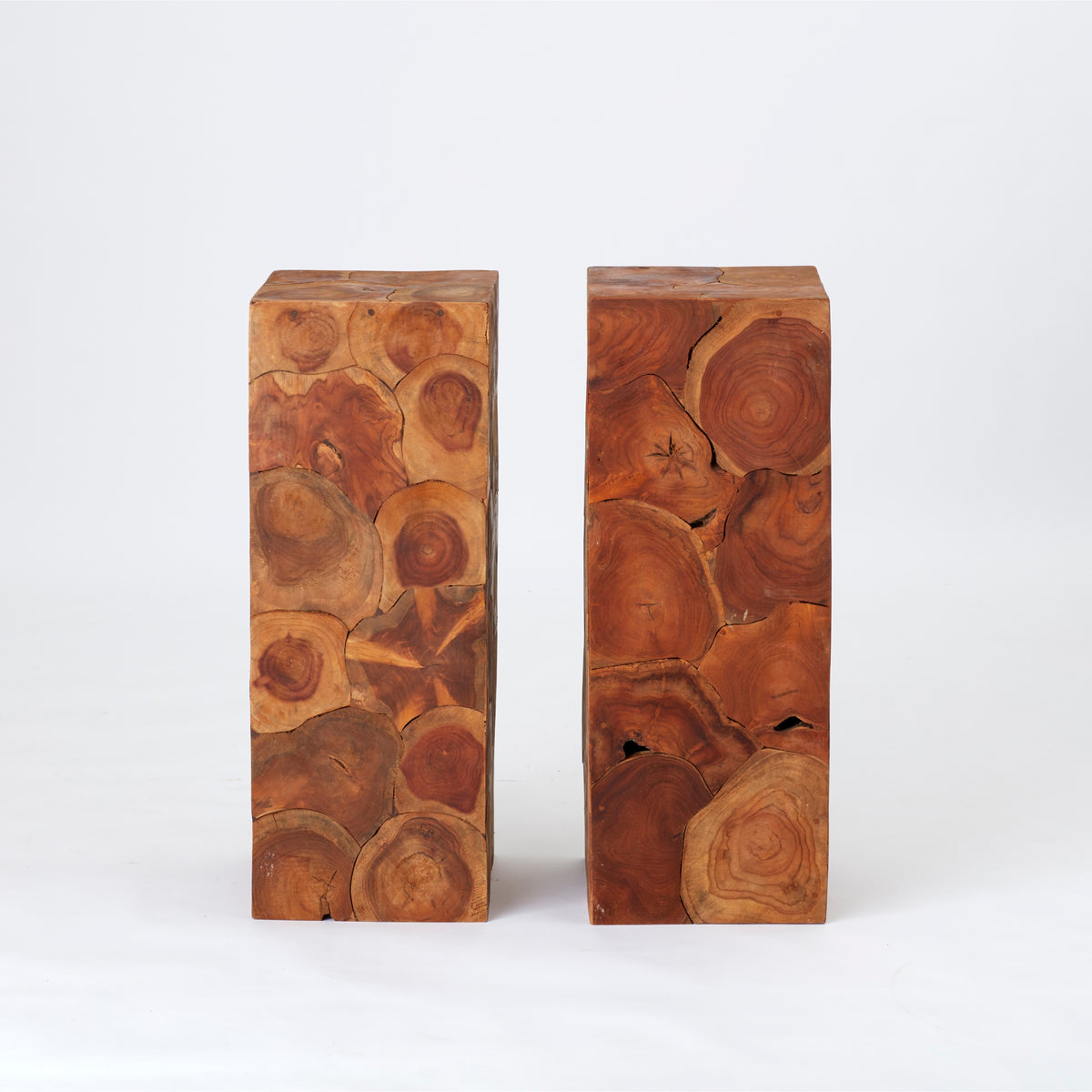 Pair Of Teak Root Plinths – AU