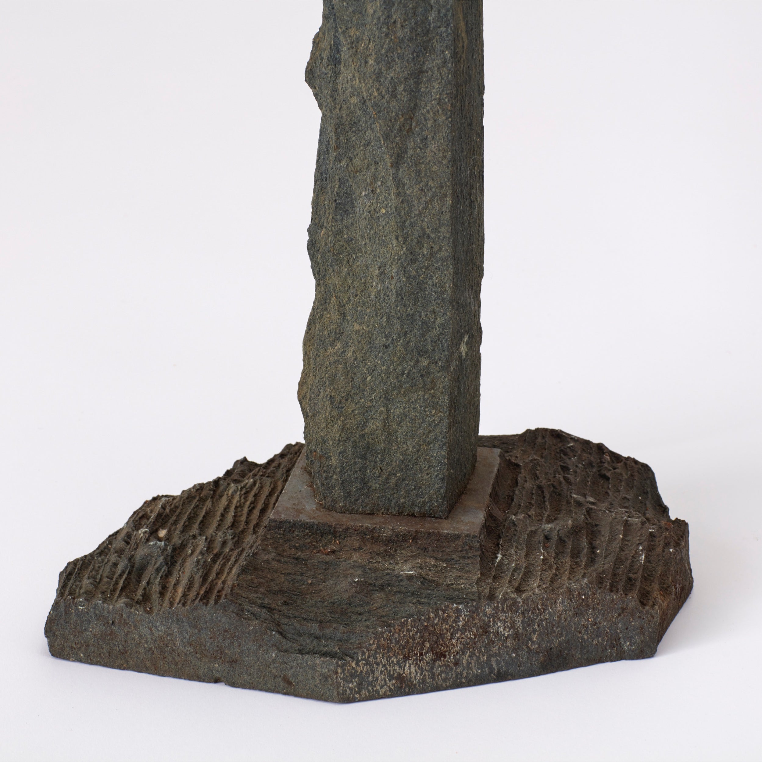 Vintage Hand Carved Slate Floor Lamp – AU