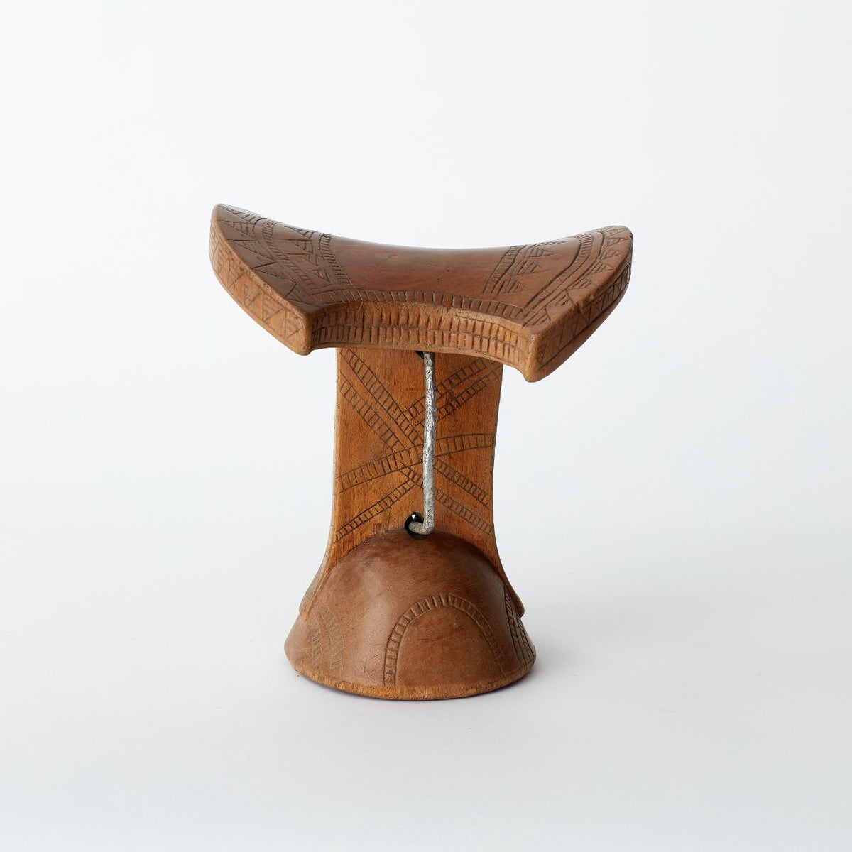 Vintage Ex Terence Pethica Collection Wooden African Headrest – AU