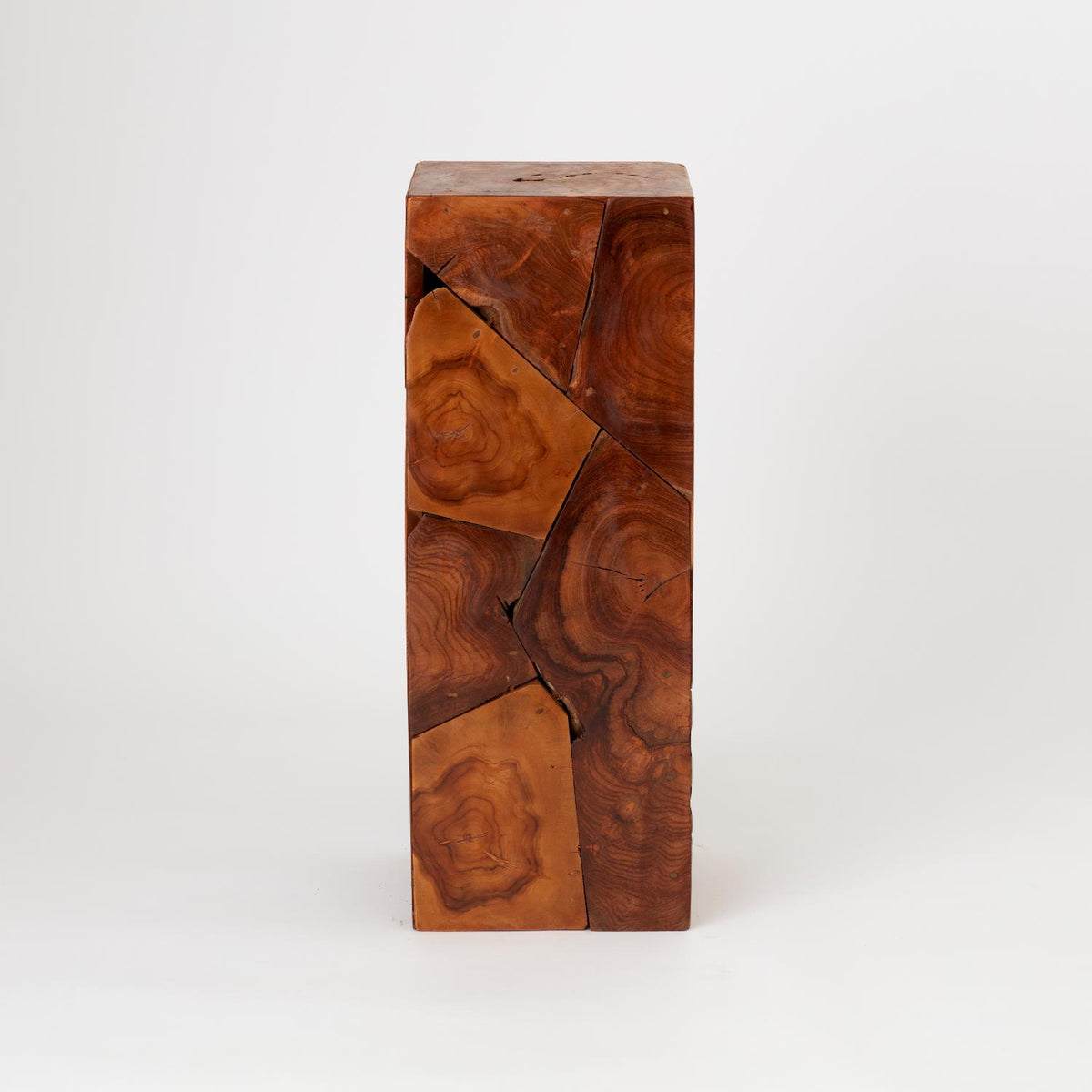Hand Carved Teak Root Solid Wood Plinth – AU